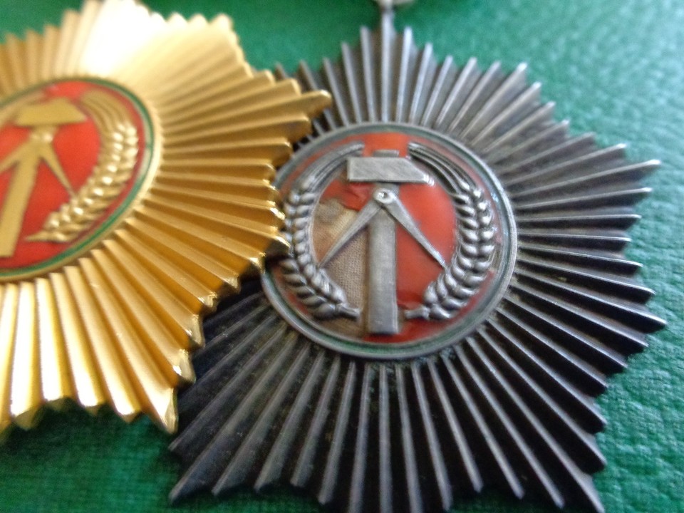 VVO in Gold und Silber (900) als Ordensspange , DDR , NVA | eBay.de