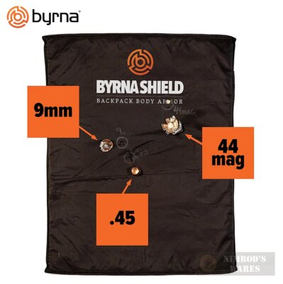 BYRNA SHIELD Bullet Resistant Backpack Ballistic Armor Plate IIIA ...
