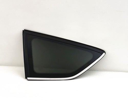 Fit 2013-2019 Ford Escape Driver Left Side Quarter Window Glass Chrome ...