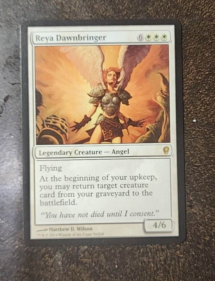 1x Reya Dawnbringer rare legendary creature cards - Conspiracy - NM/VG ...