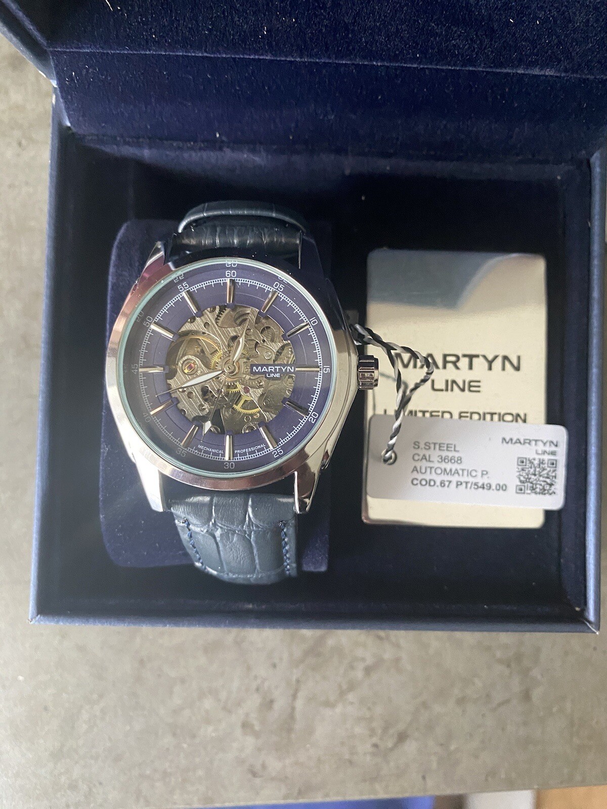 MARTYN LINE - LIMITED EDITION AUTOMATIC 3668 | eBay.de