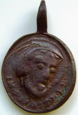 Late Medieval Holy Medal St. Venantius of Camerino Beheaded Early ...