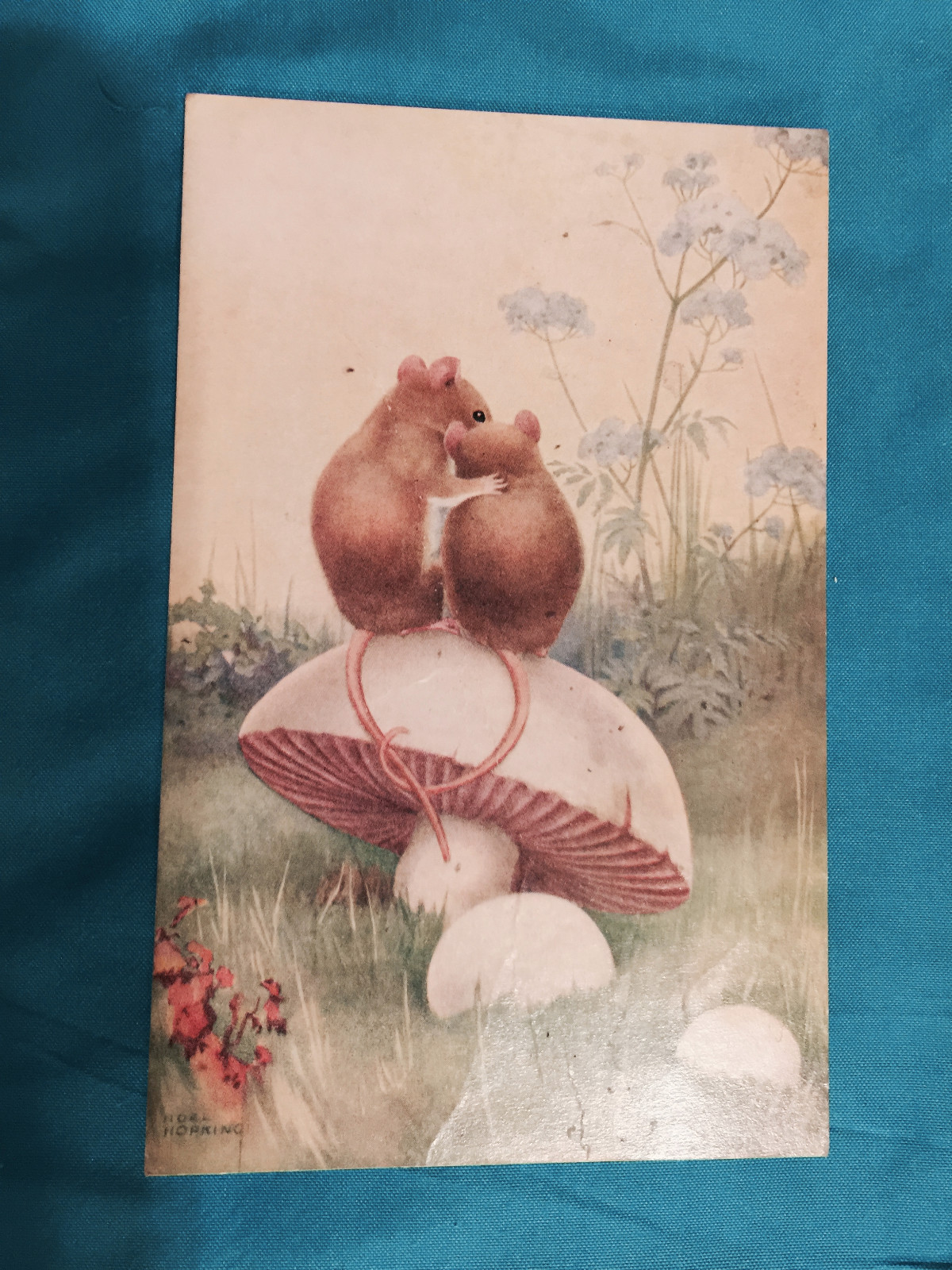 Noel Hopking Postcards A Tale for Two the Medici Society Ltd. London UK ...