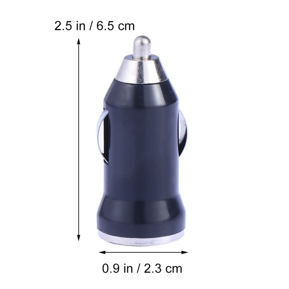 Universal USB Port Car Charger Adapter (Black) | eBay Australia