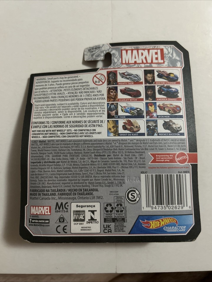 HOT WHEELS CHARACTER CARS 2022 THOR LOVE AND THUNDER MIGHTY THOR ...