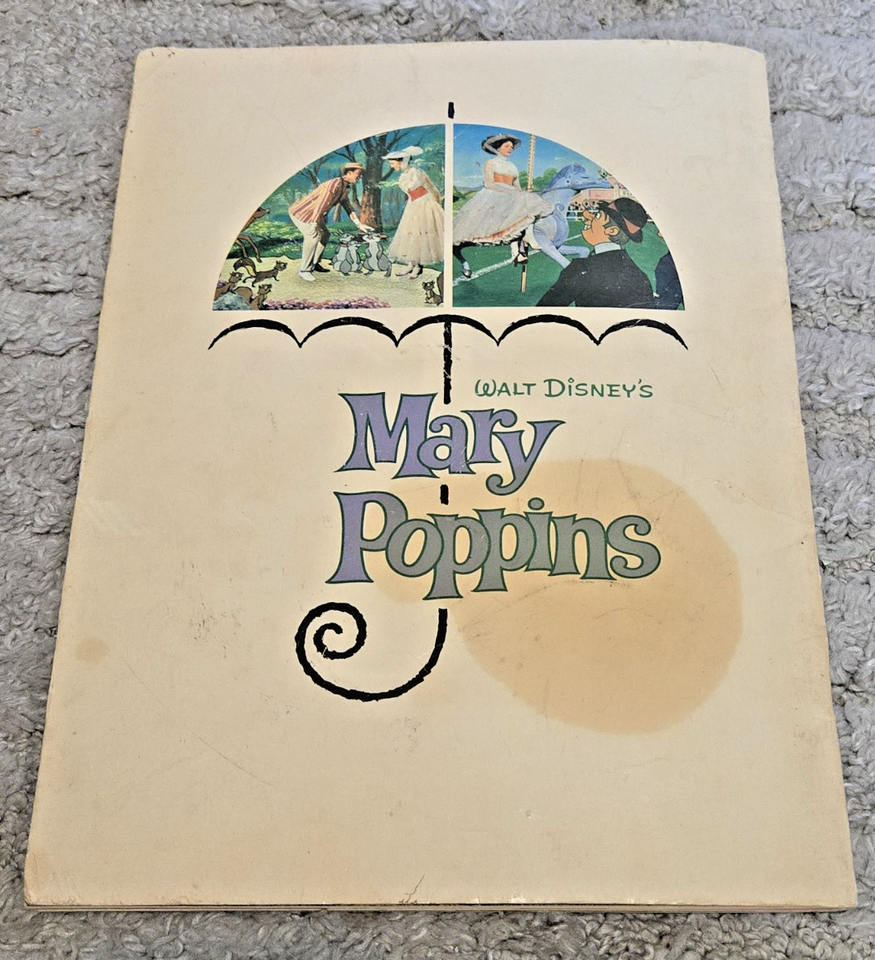 Walt Disneys Mary Poppins Golden Press 1964 Paperback Book | eBay UK