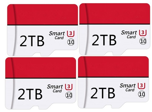 2TB For Micro SD Card Class 10 High Speed SDXC Memory Card For Phone ...