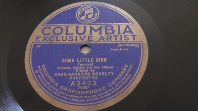 Coon-Sanders Novelty Orchestra 78rpm Single 10-inch Columbia Records # ...