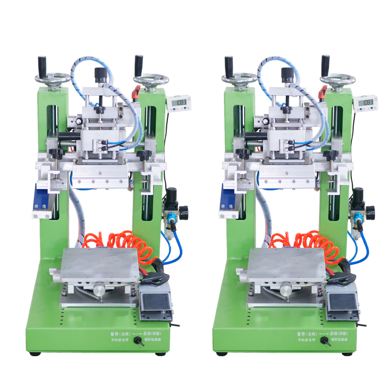 Small semi-automatic screen printing machine desktop desktop pneumatic ...