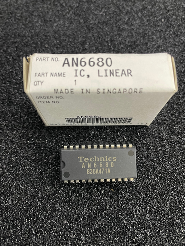 Technics AN6680 IC Linear Integrated Circuit Control Chip for sale ...