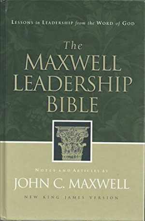 The Maxwell Leadership Bible - Hardcover, by Maxwell John C. - Good ...