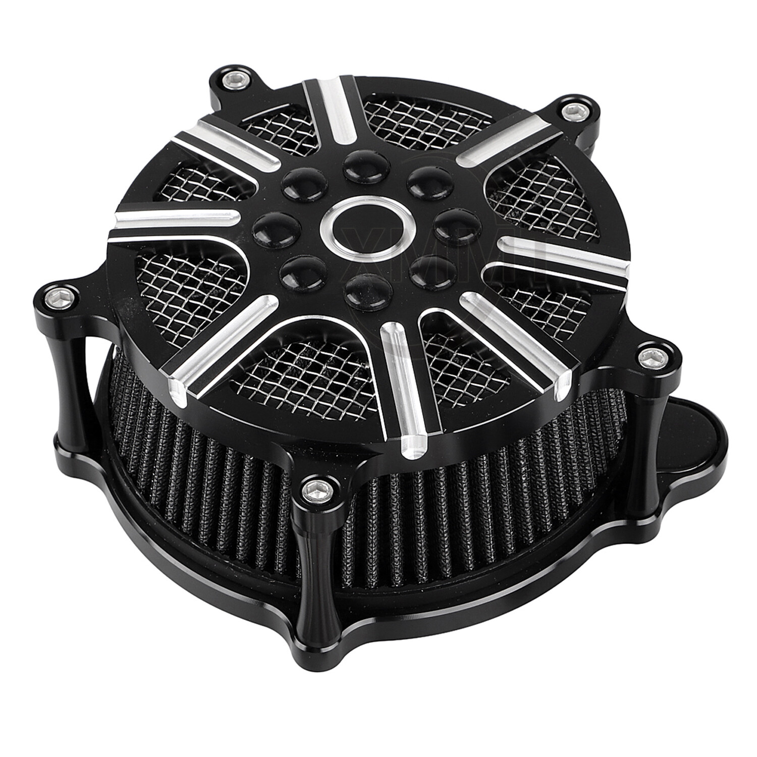 Air Cleaner Intake Filter For Harley M8 Touring Road King Softail ...