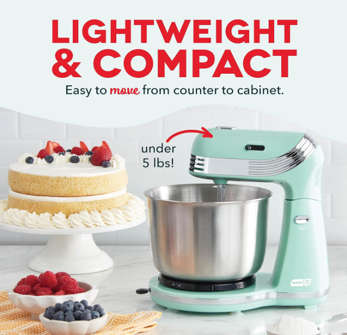 6 Speed Electric Stand Mixer Baking Machine Kitchen Dough Bread Cake ...