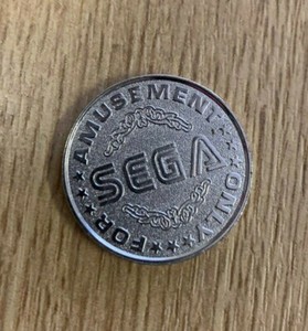 Sega Amusement Arcade Coin Token - Original Promo collectors piece ...