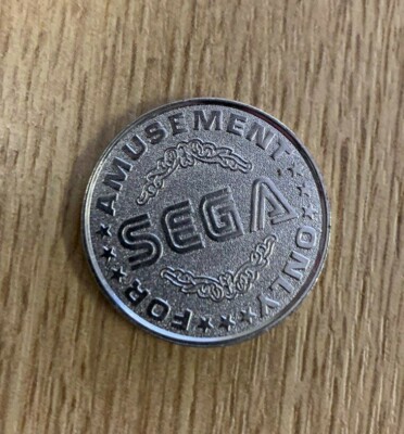 Sega Amusement Arcade Coin Token - Original Promo collectors piece ...