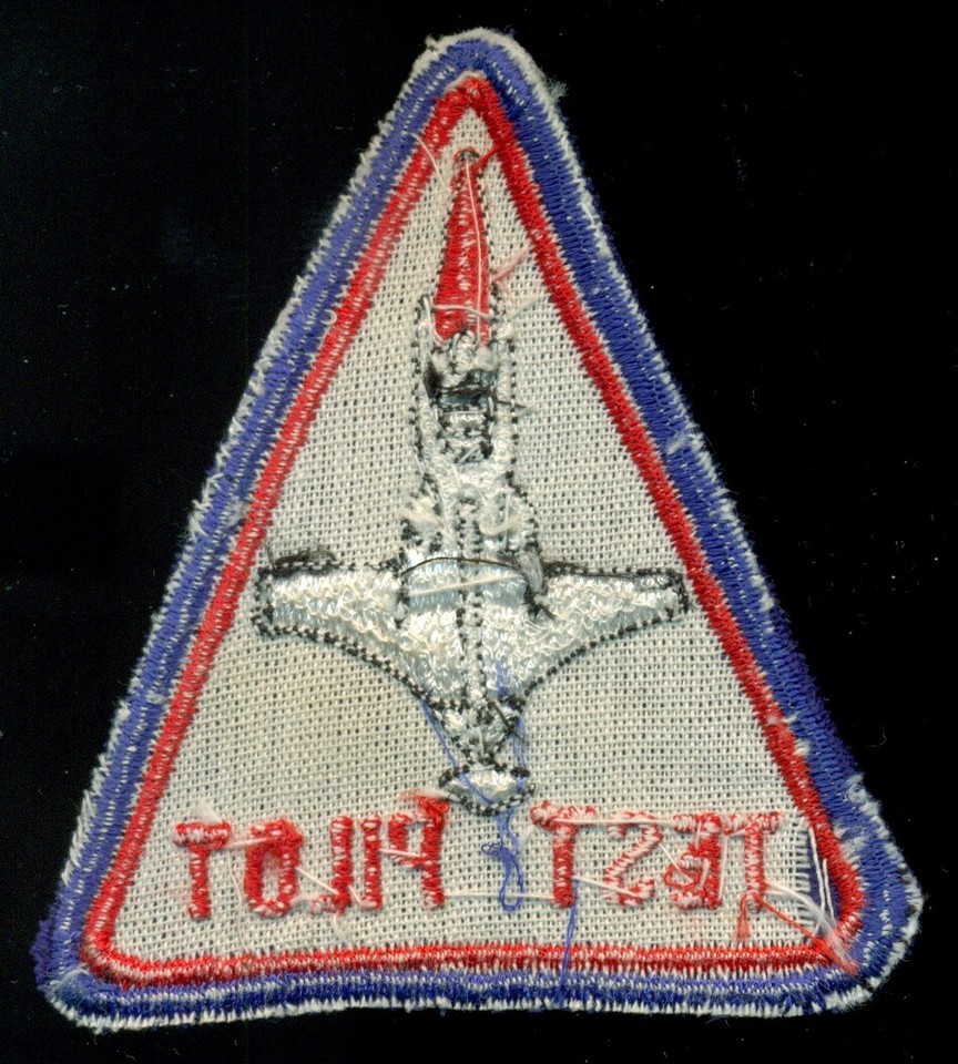 USAF Edwards AFB Test Pilot Patch SP-1 | eBay