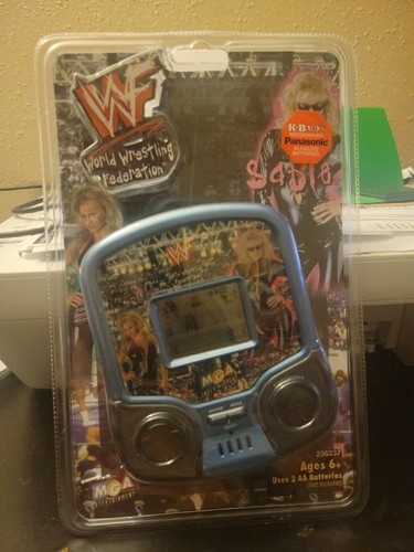 WWF - LCD Hand Held Game - Sable - Sealed - 1998. | eBay