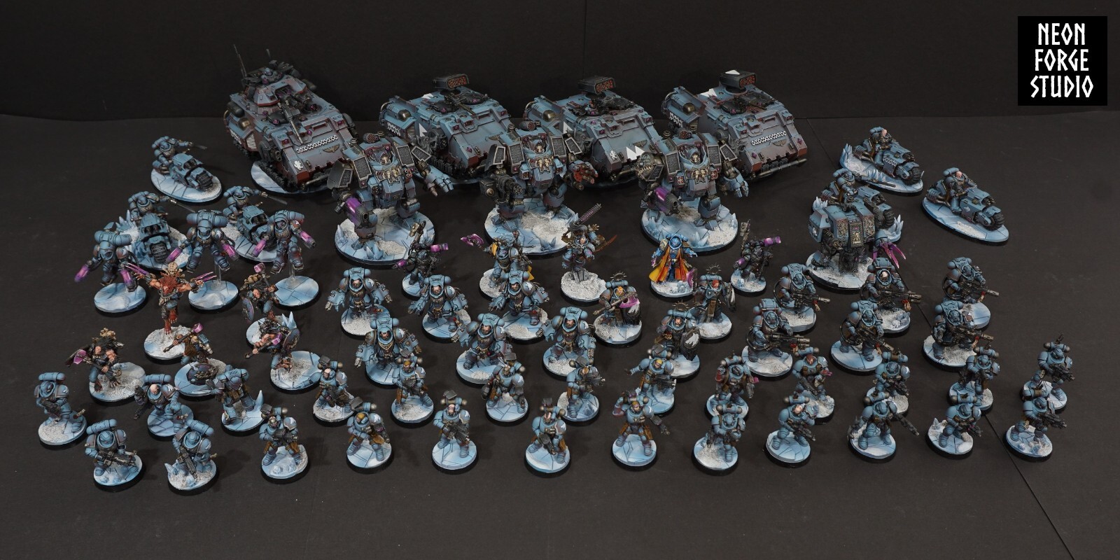 WH40K Space Marines Army Commission Space Wolves | eBay