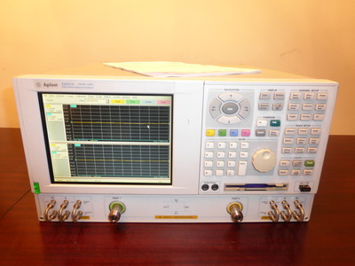 Agilent PNA E8357A 300kHz - 6GHz, 2 Port, 4 Reciever RF Vector Network ...