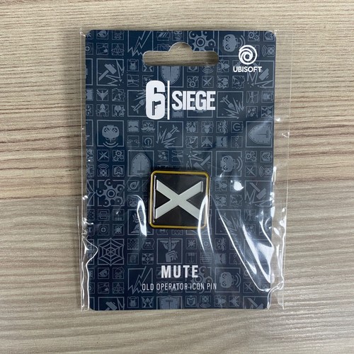 RAINBOW 6 SIX SIEGE MUTE OLD OPERATOR ICON PIN UBISOFT KOYO 2020 ...