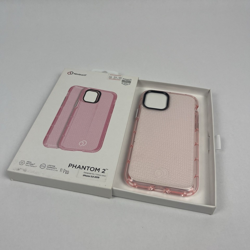 Nimbus 9 Phantom 2 Phone Case for iPhone 11 Pro (5.8 2019) Pink *New ...