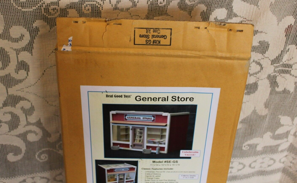 Vintage Real Good Toys General Store KIT NOS I Opened Made in Vermont ...