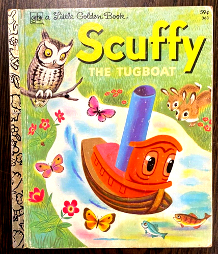 VINTAGE LITTLE GOLDEN BOOK SCUFFY THE TUGBOAT 1978 edition S78 | eBay