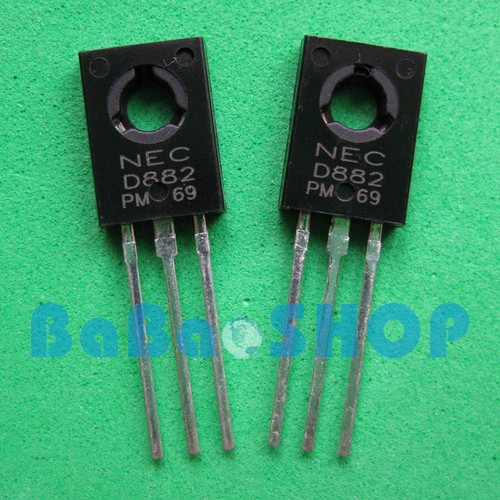 20pc~1000pcs 2SD882 2SB772 3A TO-126 D882 B772 NPN PNP SILICON POWER ...