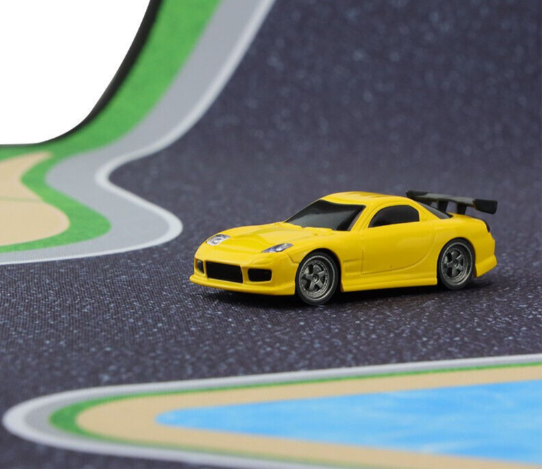 RC 1/76 Micro Car RACE TRACK 37" X 19" Roll Up Track #760101 | eBay