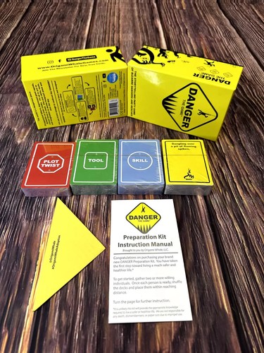 Danger The Game Storytelling Party Game Of Bizarre Dangers and Rescues ...