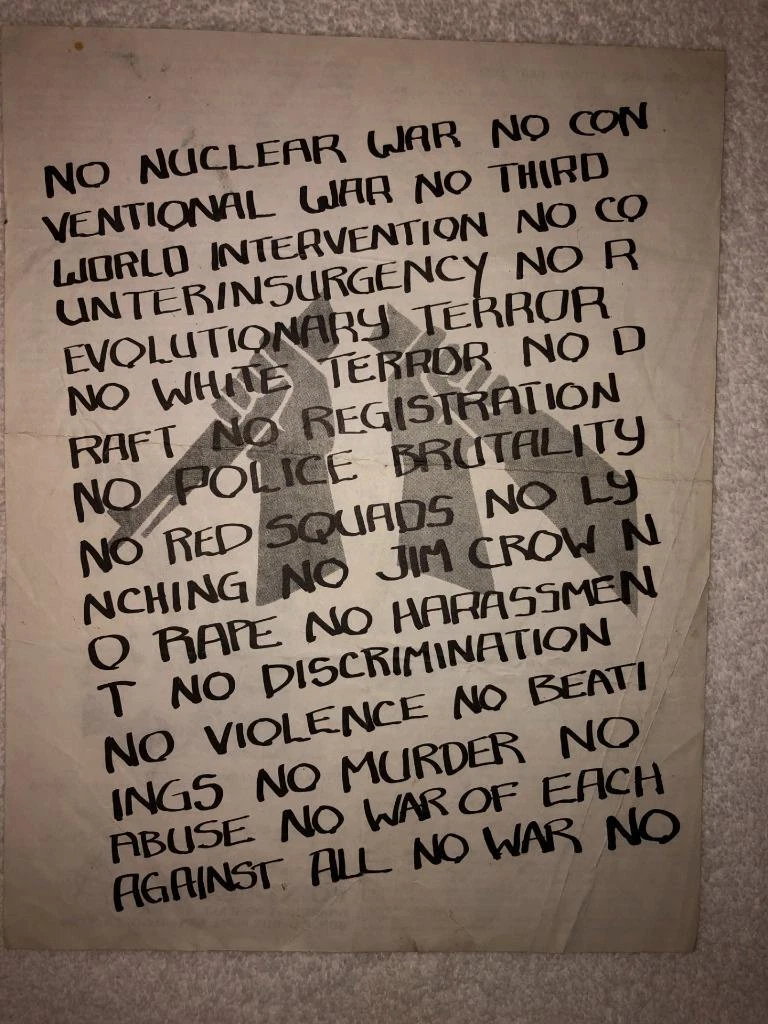 Anarchist Posters 80s