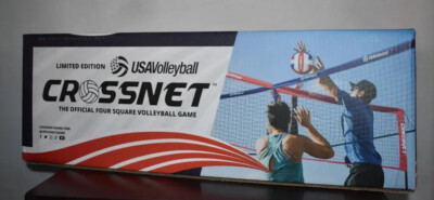 CROSSNET 4-Way Volleyball Game Limited Edition USA Volleyball NIB | eBay