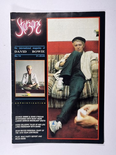 David Bowie Starzone Magazine Issue 14 Original George Simms ...