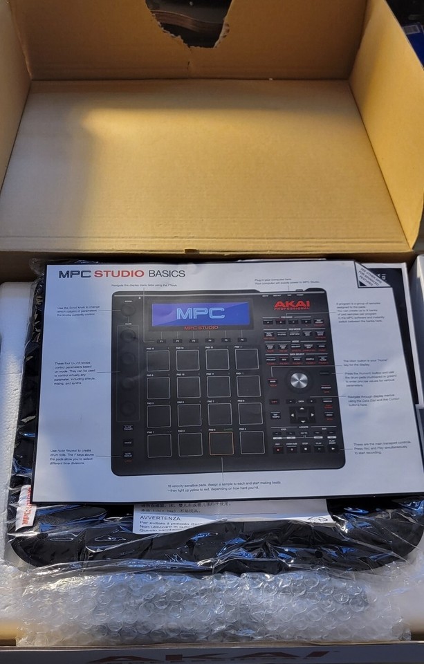 Akai Professional MPC Studio Black | Ultra-Portable MPC With MPC ...