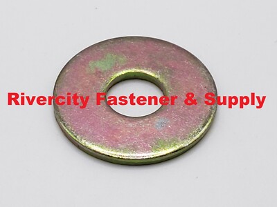 M6 Fender Washers 6mm Metric Flat Steel Washer DIN 9021B Large OD YZ | eBay