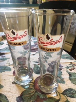 Leinenkugel’s Summer Shandy Set of (2) 16 oz Tall Pint Beer Glasses | eBay
