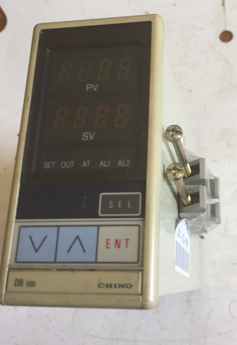 CHINO DB530-0A0 CHINO DB 500 DIGITAL INDICATOR TEMPERATURE CONTROLLER ...
