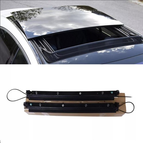 Panoramic Sunroof Replacement Tracks Black For Mercedes-Benz W205 2015 ...