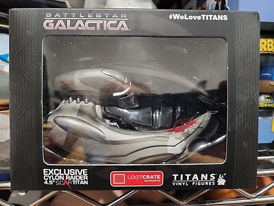 Battlestar Galactica BSG Cylon Raider Ship Scar Titan 2016 Loot Crate ...