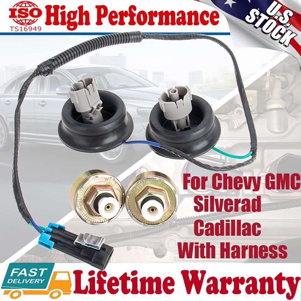 Knock Sensor Connector Kits for Chevy GMC Silverado LS1/6 LQ9 4.8/5.3L ...