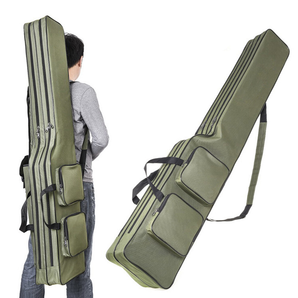 130cm Rod Holdall Travel Rods Reels Carp Fishing Travel Bag Coarse Carp ...