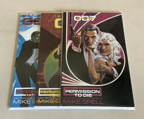 JAMES BOND 007: PERMISSION to DIE #1-3 (1989-91) ECLIPSE COMICS COMPLETE SET | eBay