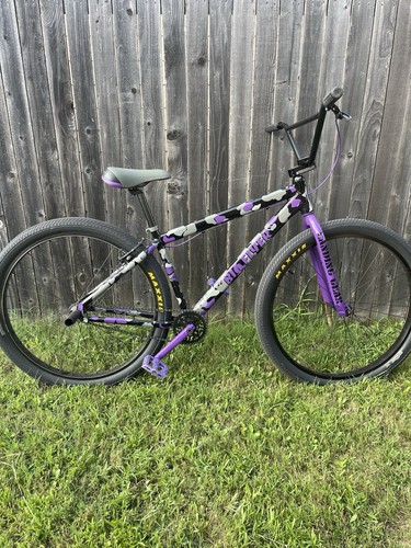 SE Bicycles/Bike Big Flyer Purple Camo 29” Inches W/ Extra Tires. | eBay