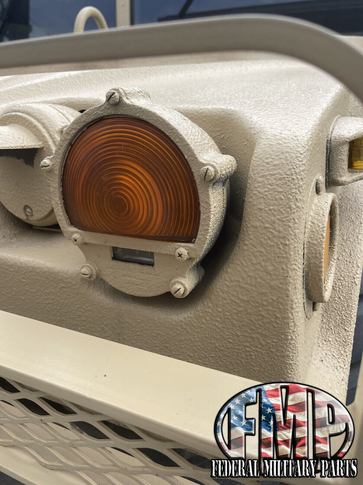 2 TAN MILITARY HUMVEE FRONT TURN SIGNAL M SERIES 11614156, 6220-01-433 ...