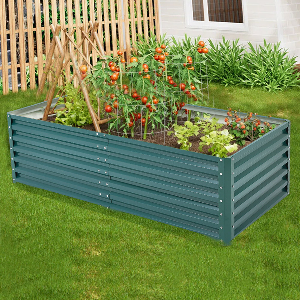 Galvanized Water Trough Vegetable Garden
