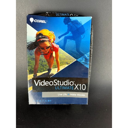 Corel VideoStudio Ultimate v.X10 Box Pack New Computer Software Video ...