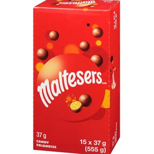 Mars Maltesers Milk Chocolate Candy, 15-Pack, 37g/1.3oz - FREE SHIPPING ...