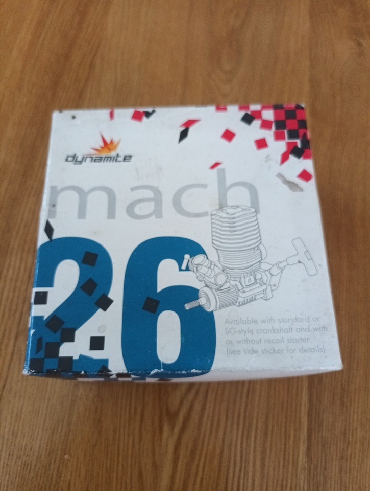 DYNAMITE MACH 26 NITRO ENGINE | eBay UK