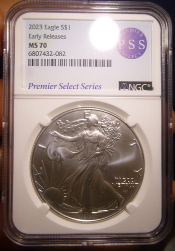2023 American Silver Eagle MS70 Premier Select Series | eBay