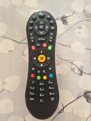 Virgin URC655552-00R00 Black Wireless Remote Control for Virgin Media ...